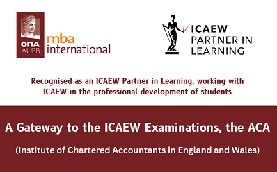 ICAWE Partner in Learning. A Gateway to the ICAEW Examinations, the ACA ...